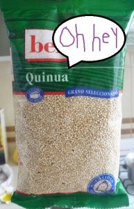 Let's see if I can't make a quinoa convert out of you!